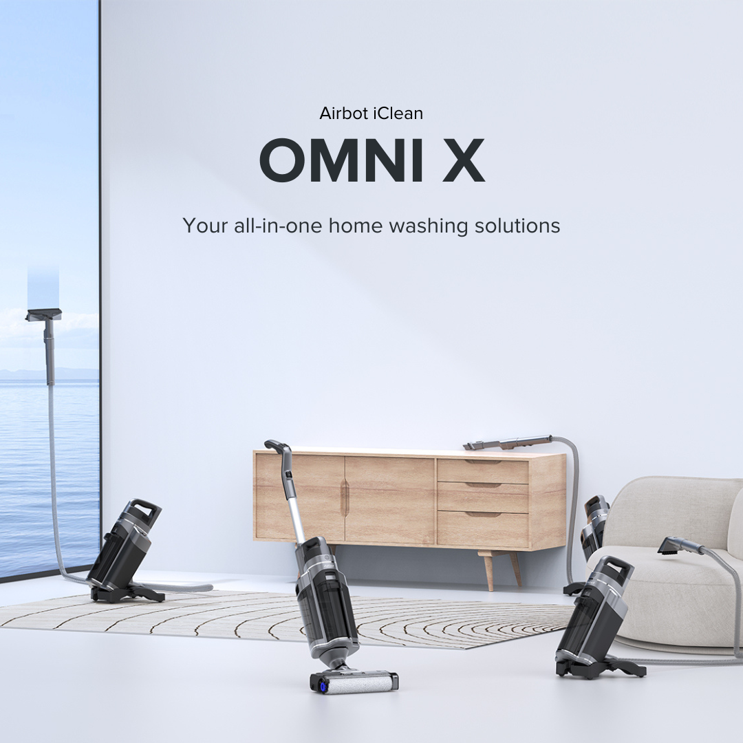 Airbot iClean OMNI X: Cleaning without boundaries, just a touch away ...